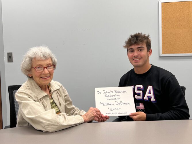 DeSimone selected as recipient of Sechriest scholarship | News, Sports ...